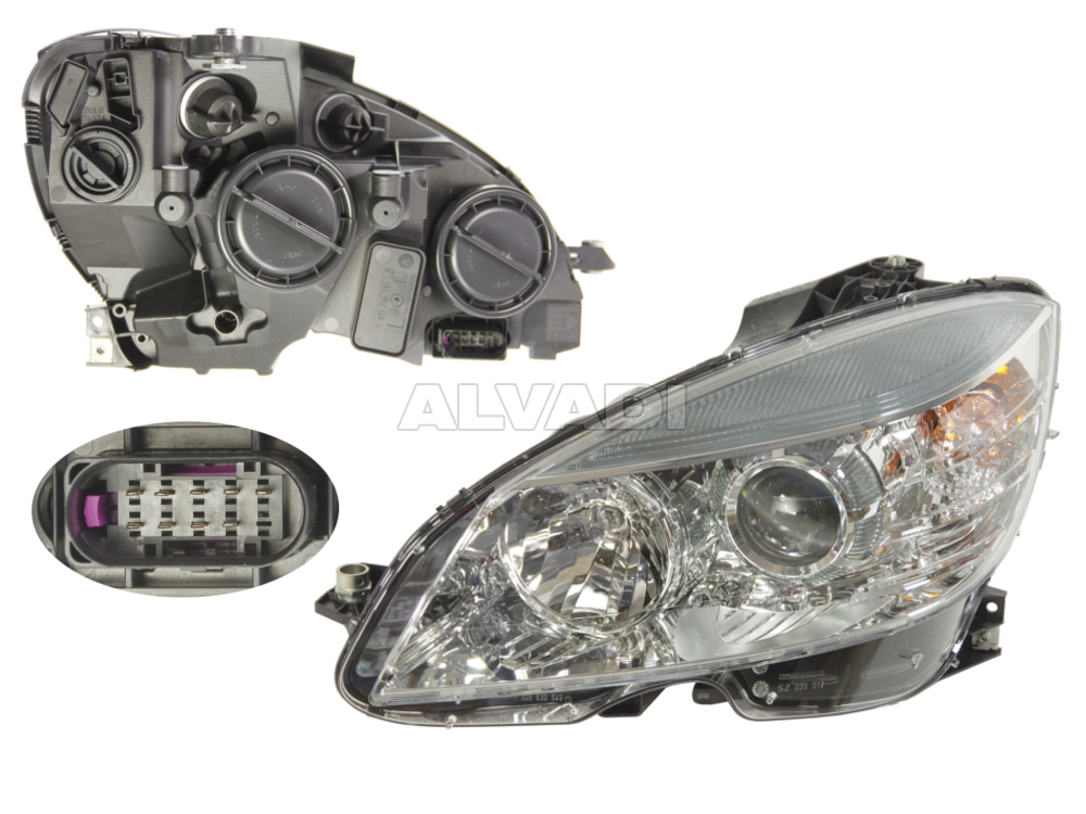 Фар за Mercedes-Benz C-Class (W204) 03.2007-12.2011 - alvadi.mk