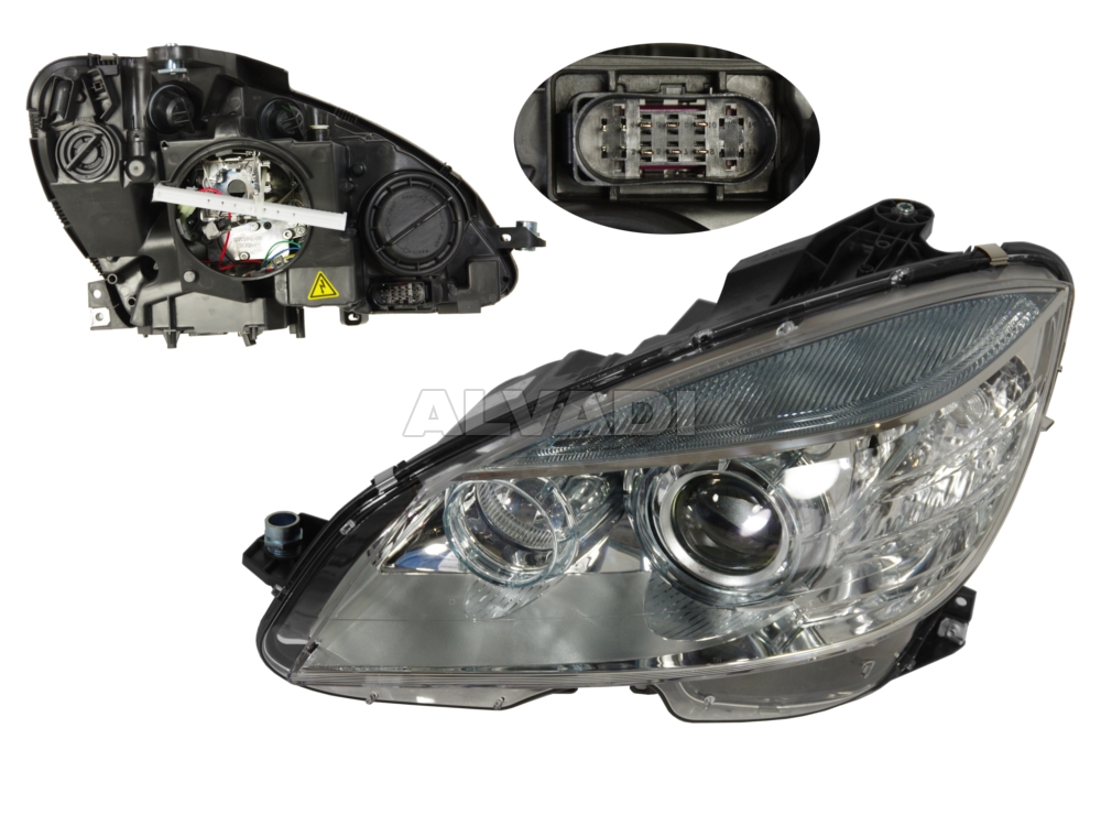 Main headlamp TYC 2048200159 for Mercedes-Benz - alvadi.ee